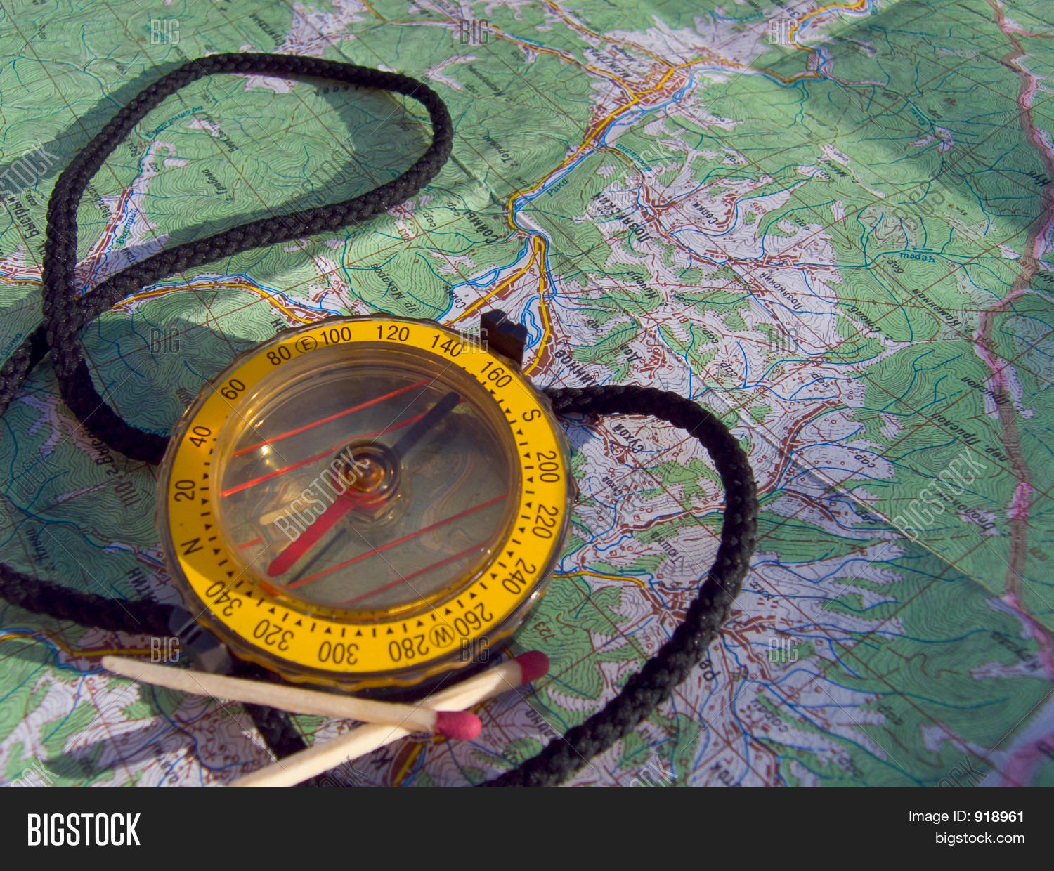Compass Map Image & Photo (Free Trial) | Bigstock