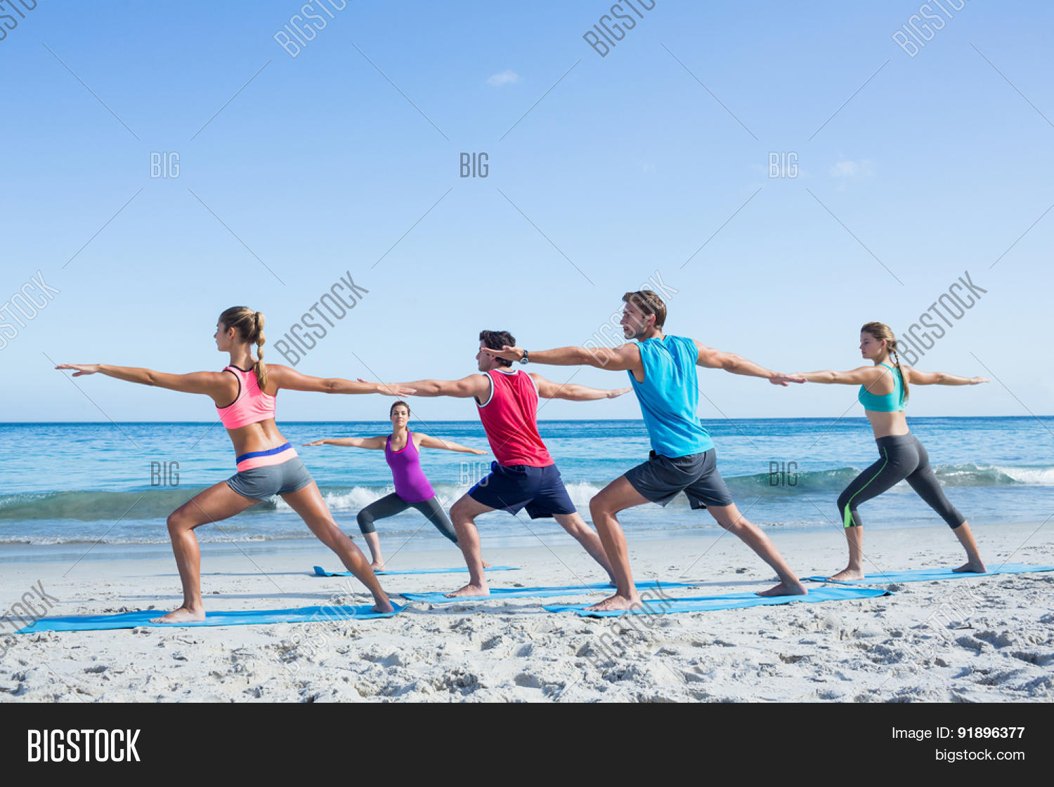Friends Doing Yoga Image & Photo (Free Trial) | Bigstock