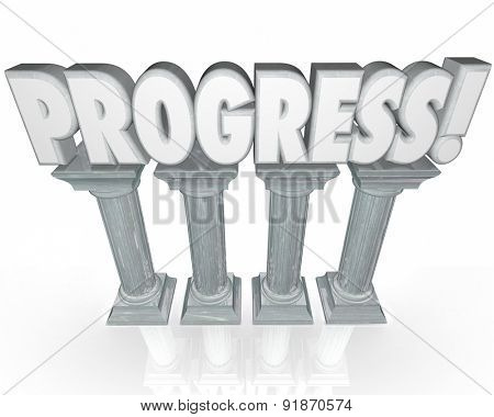 Progress Word 3d Image & Photo (Free Trial) | Bigstock