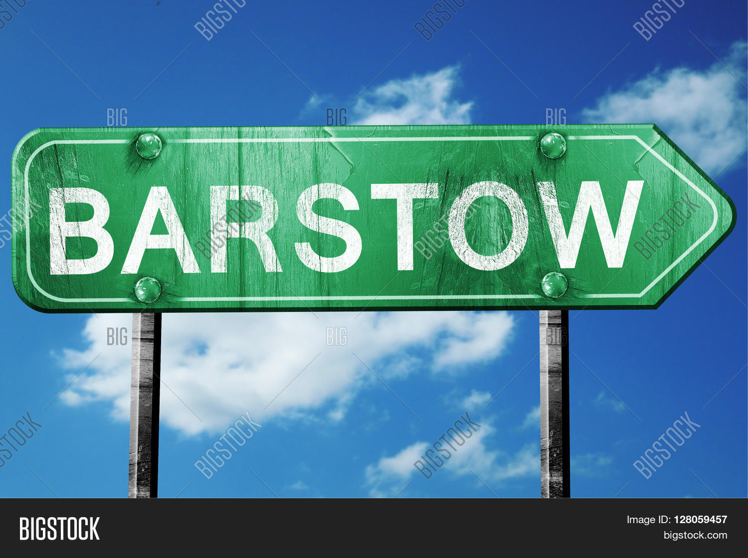 Barstow Road Sign , Image & Photo (Free Trial) | Bigstock
