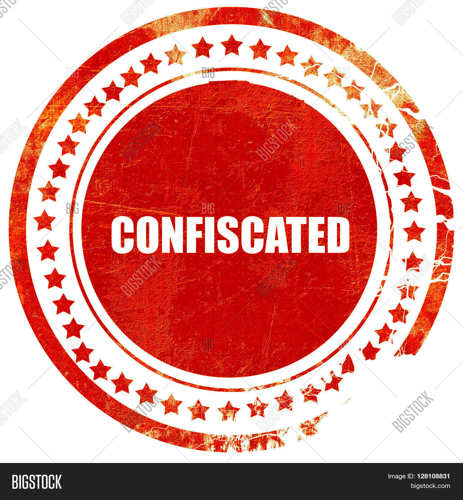 Confiscated, Red Image & Photo (Free Trial) | Bigstock