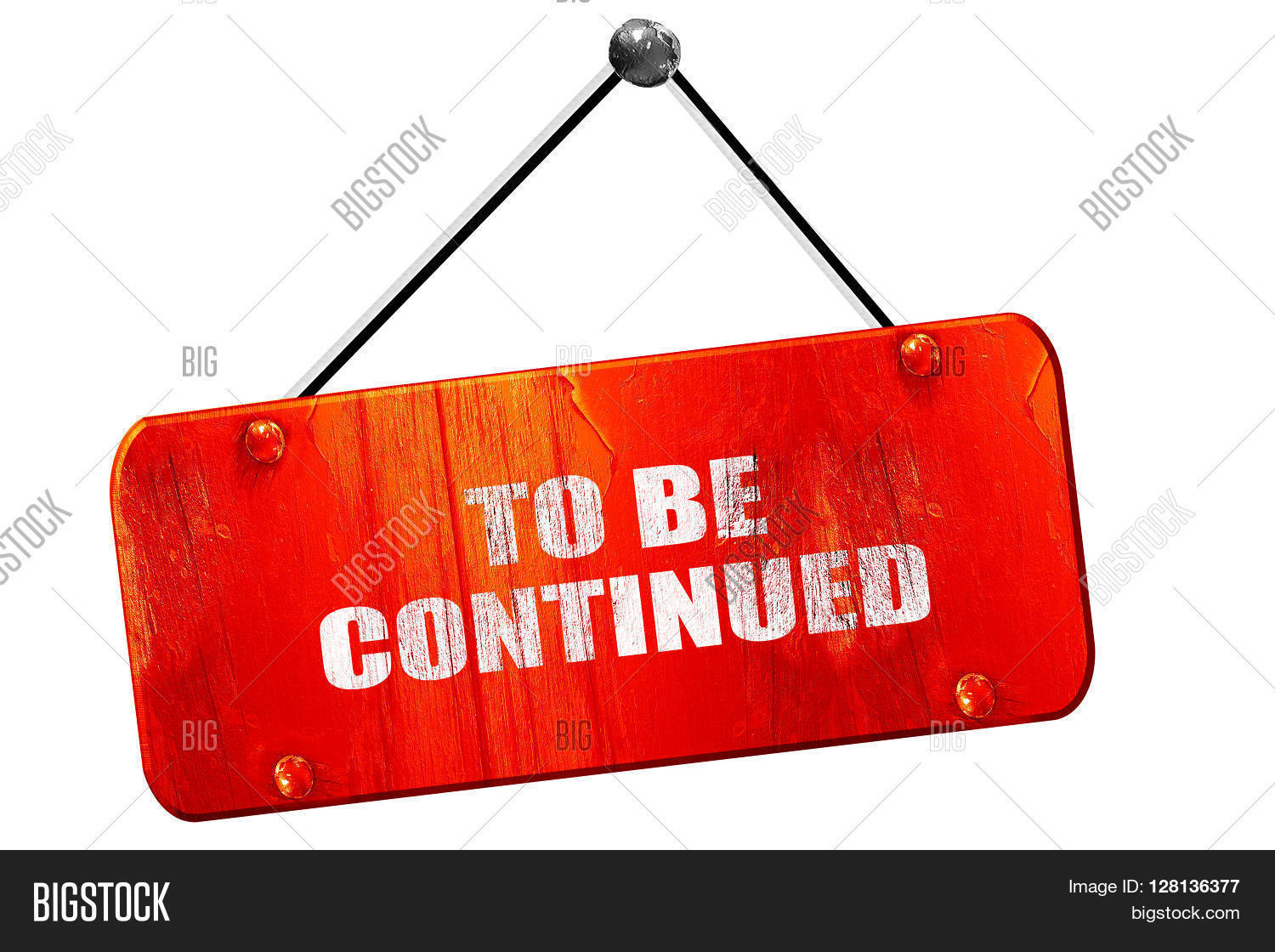 Be Continued, 3D Image & Photo (Free Trial) | Bigstock