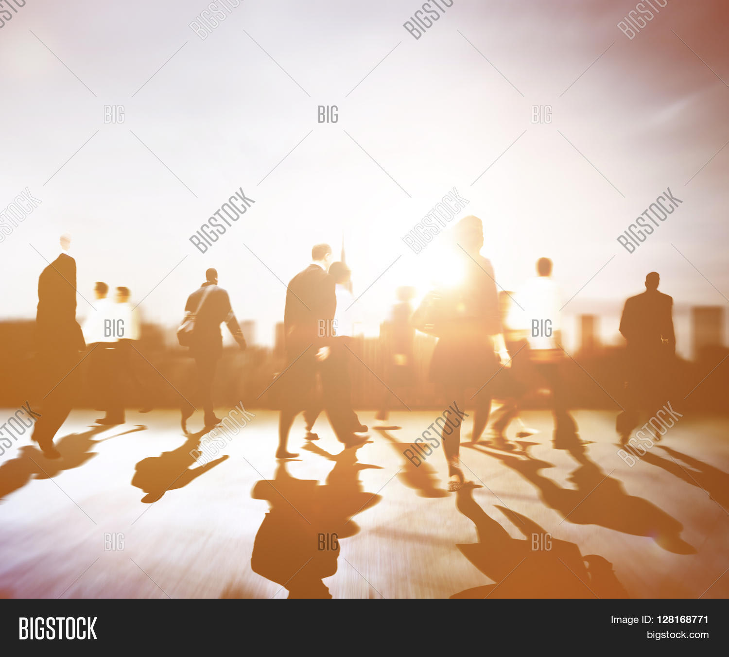 Business People Rush Image & Photo (Free Trial) | Bigstock
