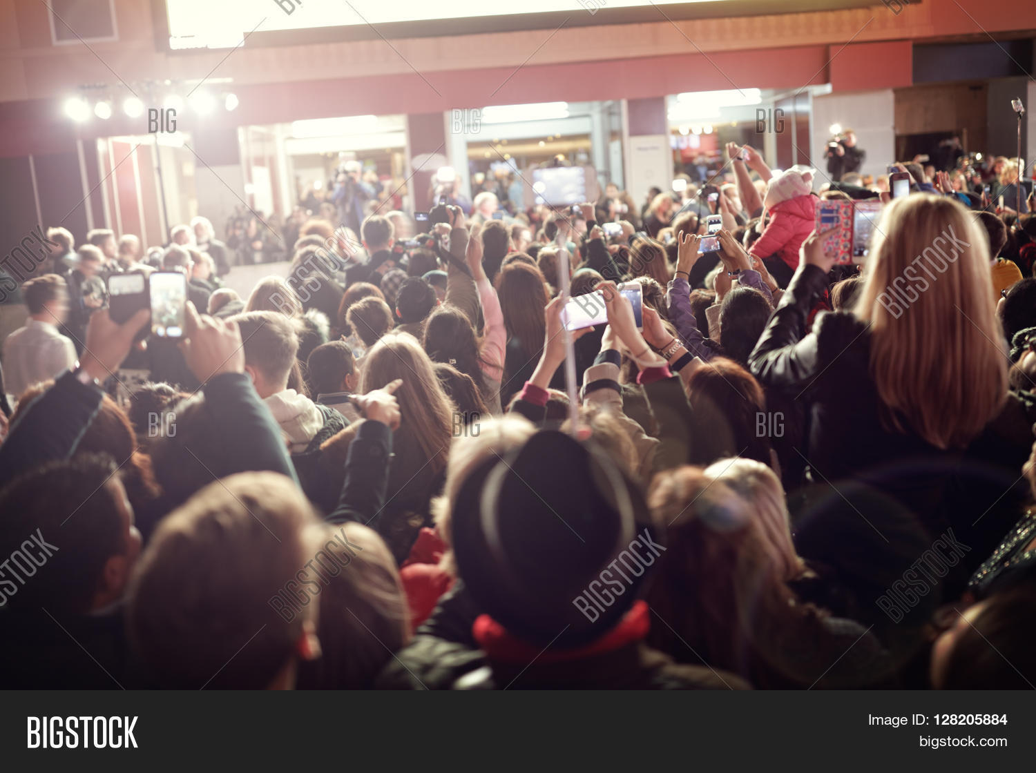 Crowd Fans Taking Image & Photo (Free Trial) | Bigstock