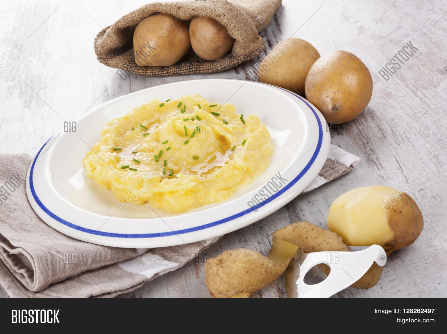 Mashed Potatoes On Image & Photo (Free Trial) | Bigstock