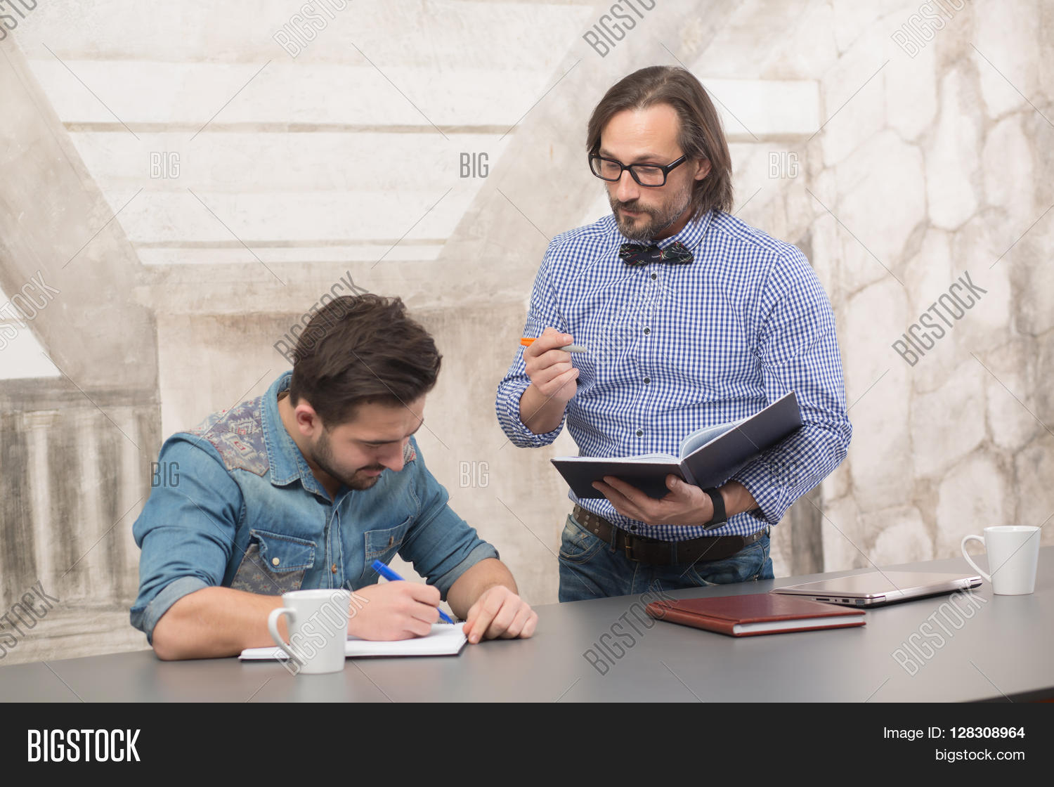 Boss Telling His Image & Photo (Free Trial) | Bigstock