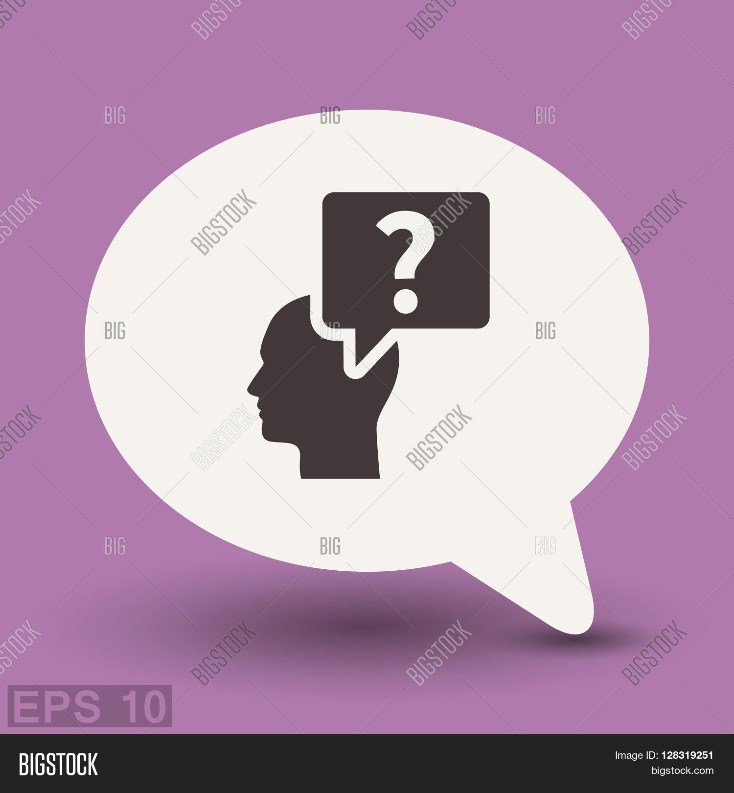 Pictograph Question Vector & Photo (Free Trial) | Bigstock