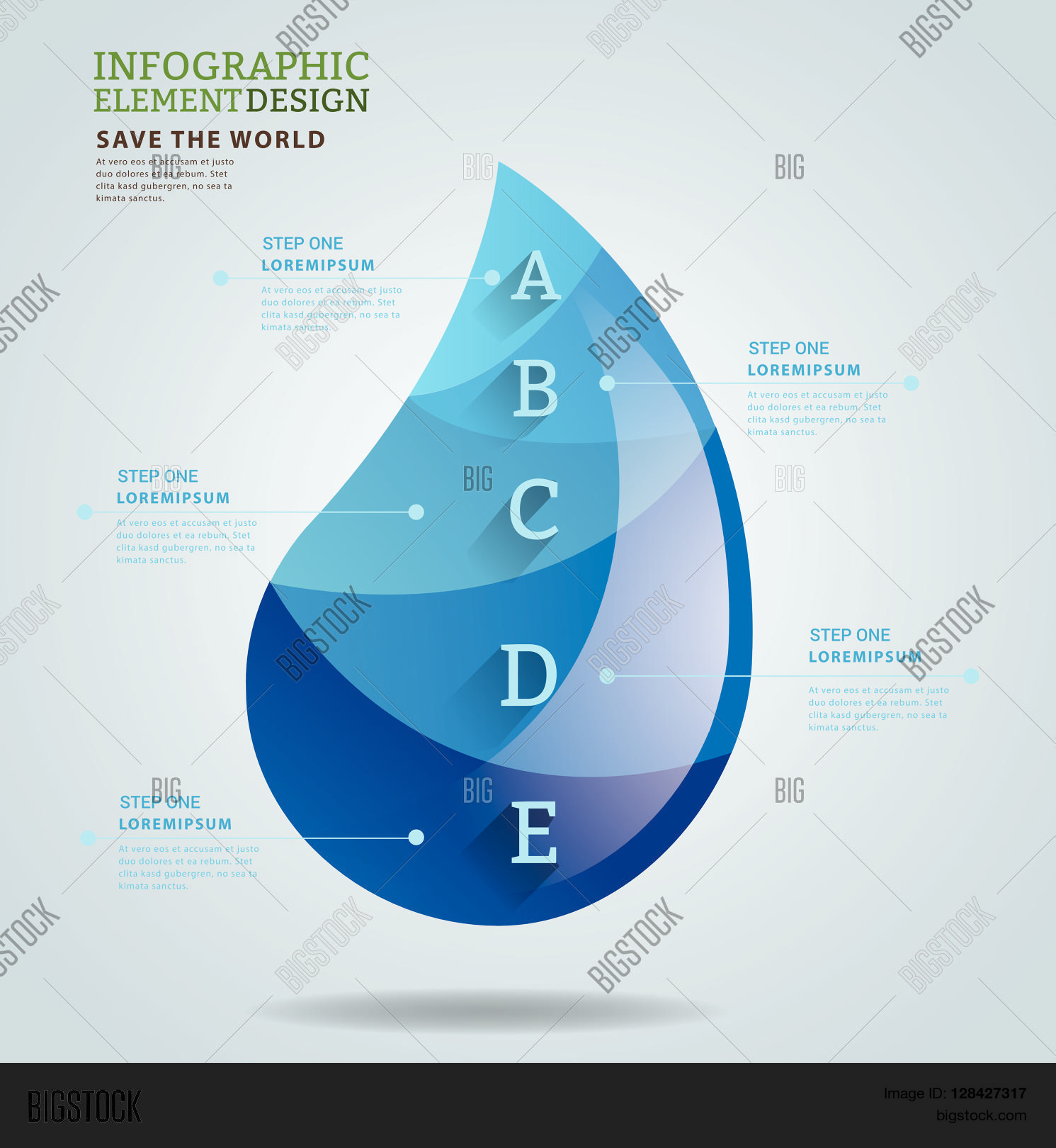 3d Water Shape Vector & Photo (Free Trial) | Bigstock