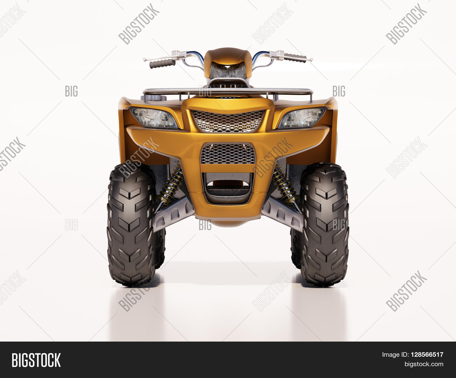 3d Render: ATV Quad Image & Photo (Free Trial) | Bigstock