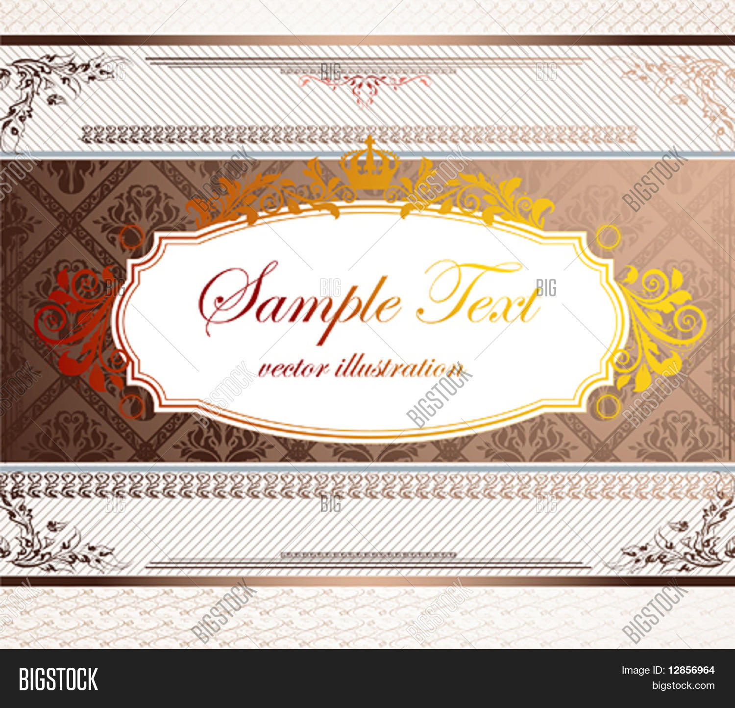 Gold Vector Frame Vector & Photo (Free Trial) | Bigstock