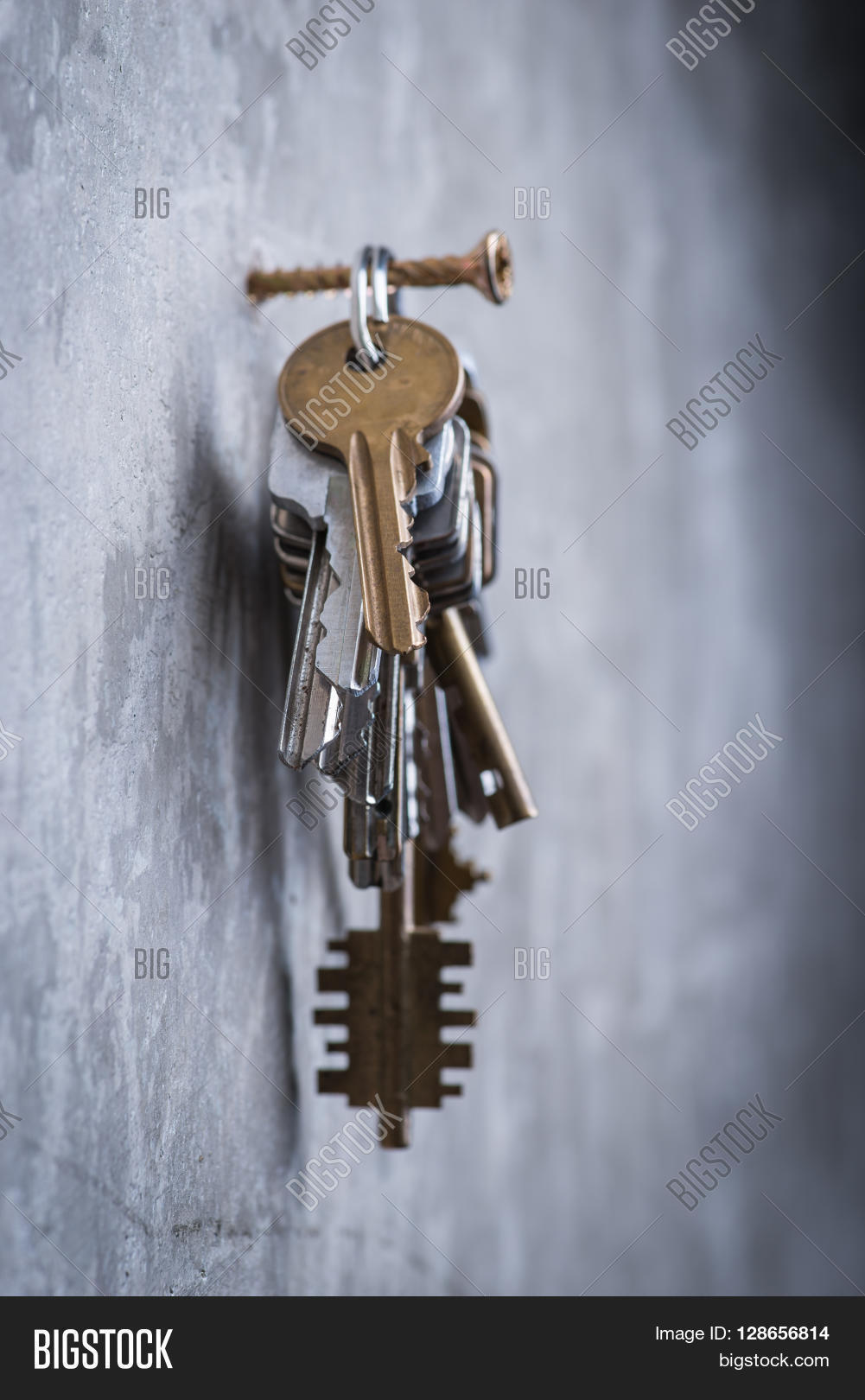 Bunch Old Worn Keys On Image & Photo (Free Trial) | Bigstock