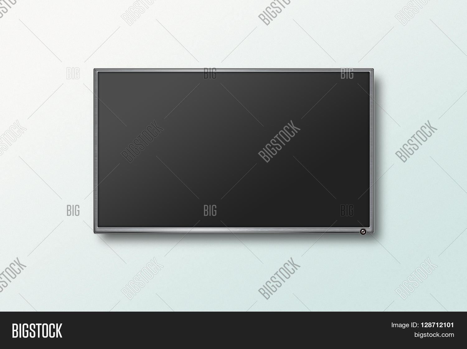 TV Flat Screen Lcd On Image & Photo (Free Trial) | Bigstock