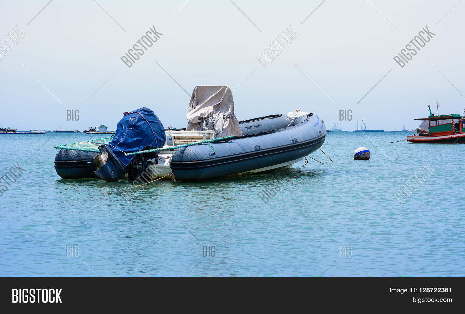 Speed Boat Parked Image & Photo (Free Trial) | Bigstock