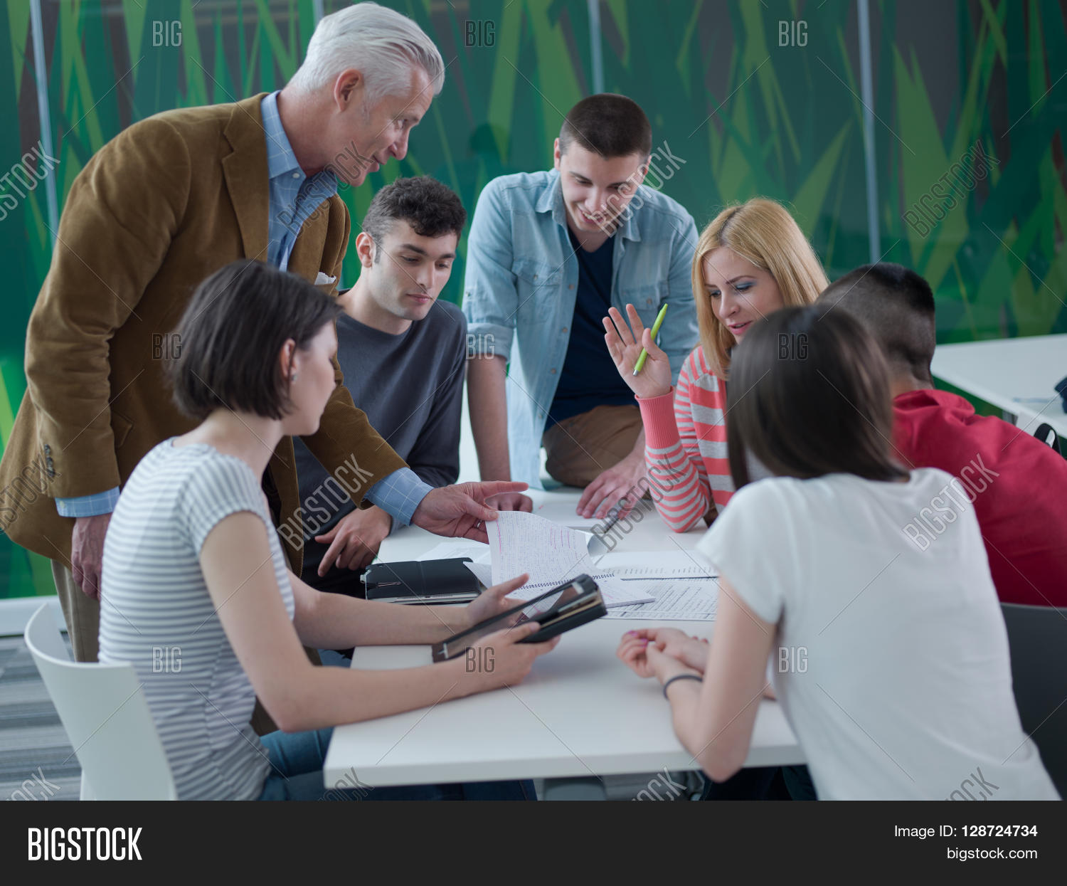 Senior Teacher Group Image & Photo (Free Trial) | Bigstock