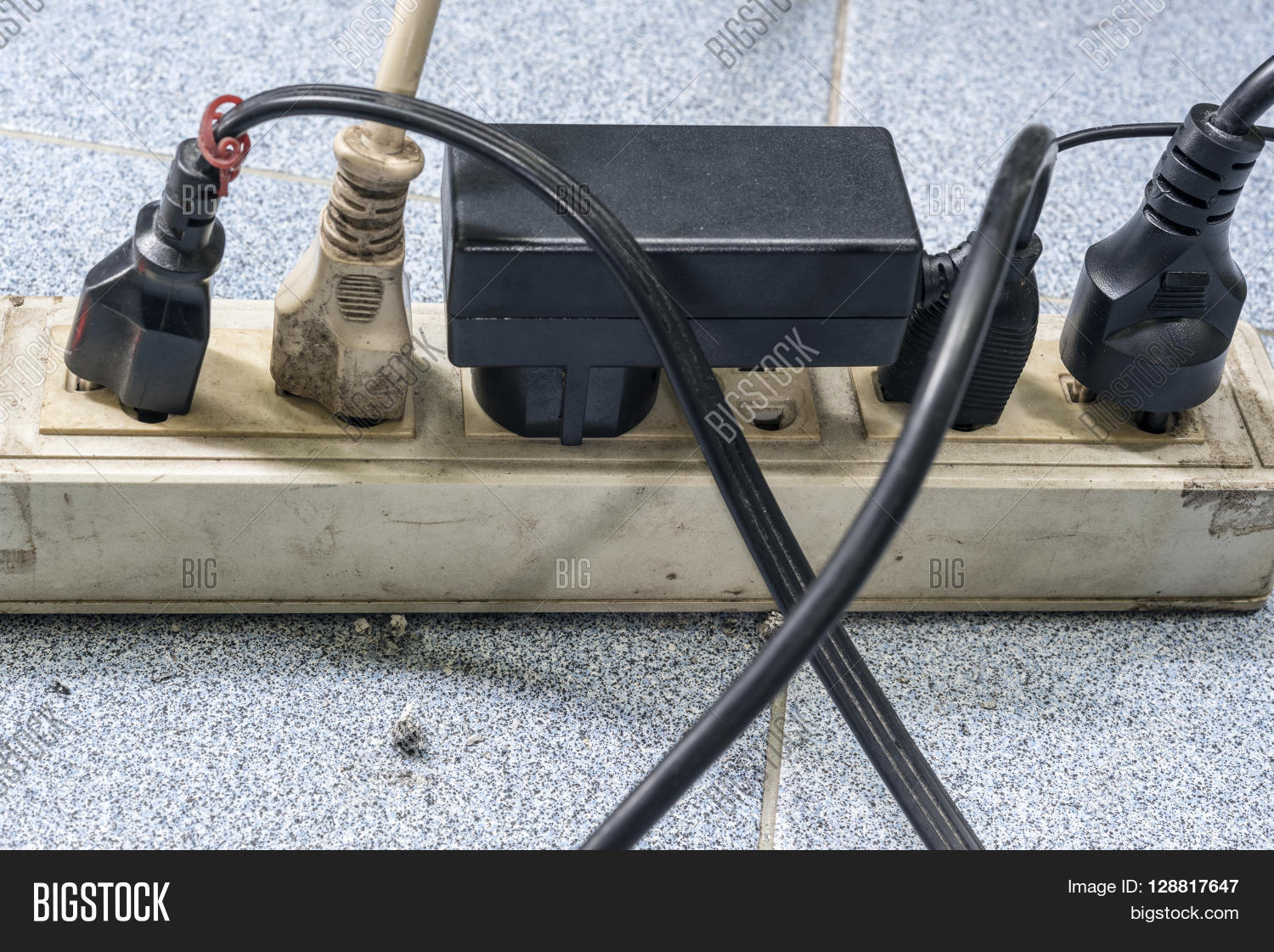 Many Plugs Dirty Image & Photo (Free Trial) | Bigstock