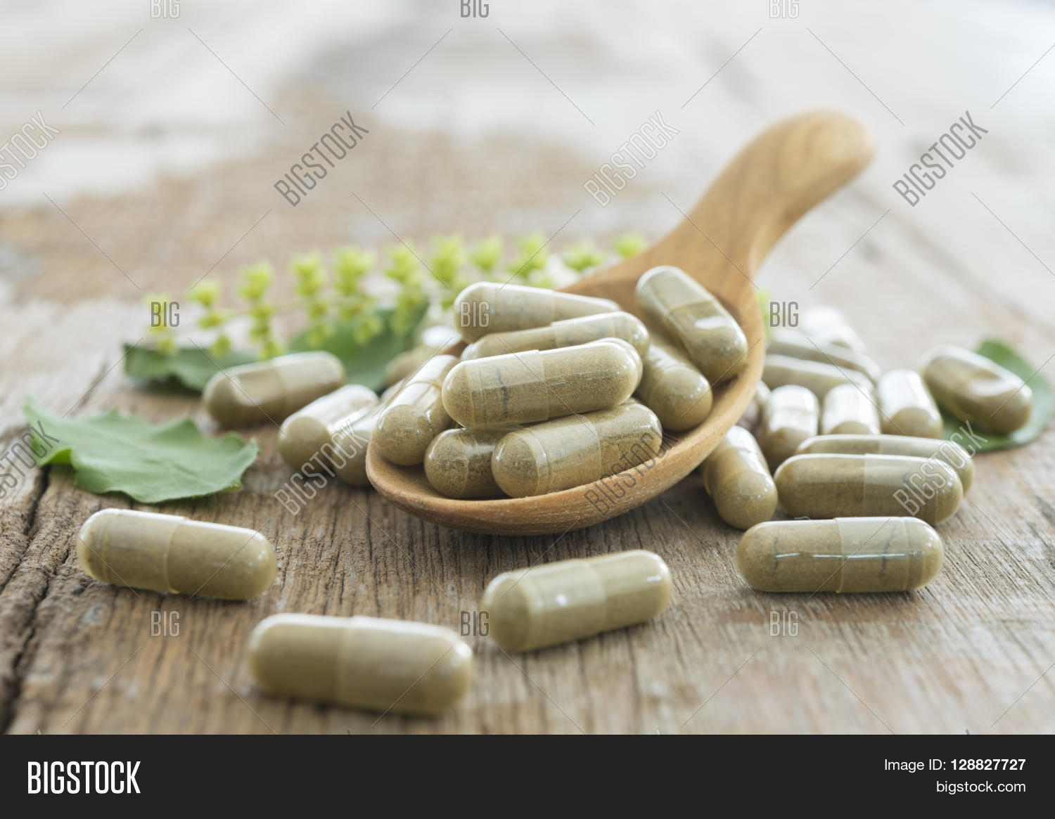 Herb Capsule Image & Photo (Free Trial) | Bigstock