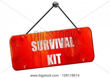 Survival Kit Sign, 3D Image & Photo (Free Trial) | Bigstock