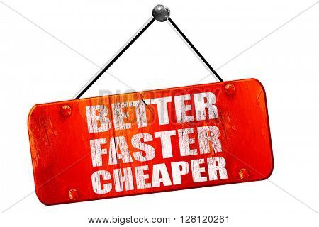 Better Faster Cheaper Image & Photo (Free Trial) | Bigstock