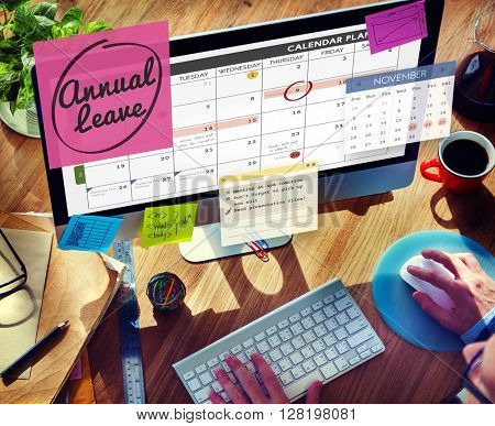 Annual Leave Schedule Image & Photo (Free Trial) | Bigstock