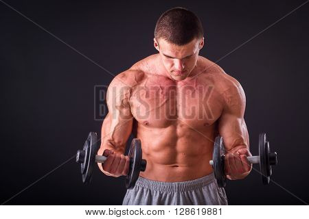 Bodybuilder Posing Image & Photo (Free Trial) | Bigstock