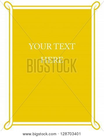Simple Yellow Vector Vector & Photo (Free Trial) | Bigstock