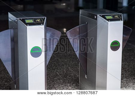 Entrance Machine Gate Image & Photo (Free Trial) | Bigstock