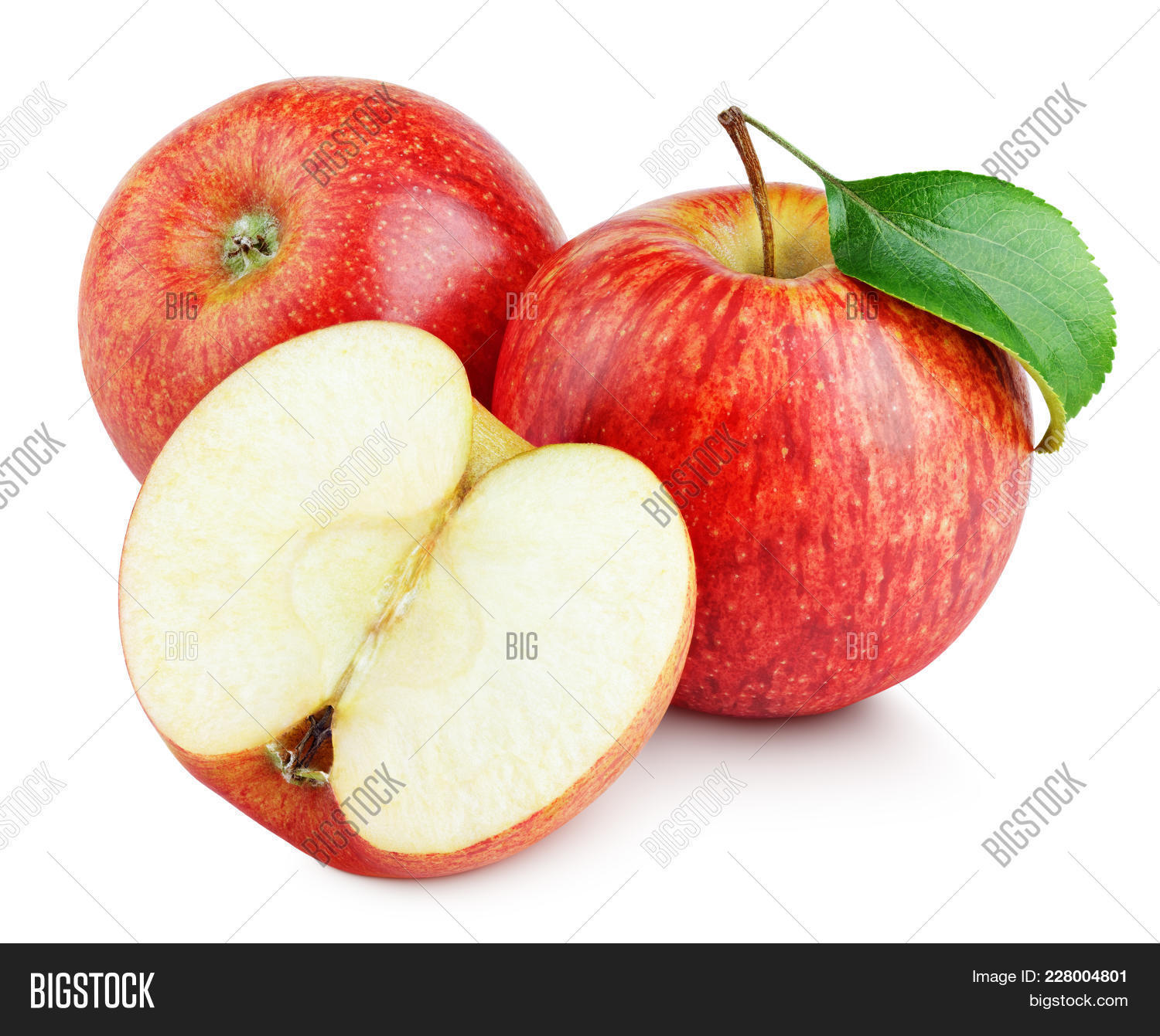 Ripe Red Apple Fruit Image & Photo (Free Trial) | Bigstock