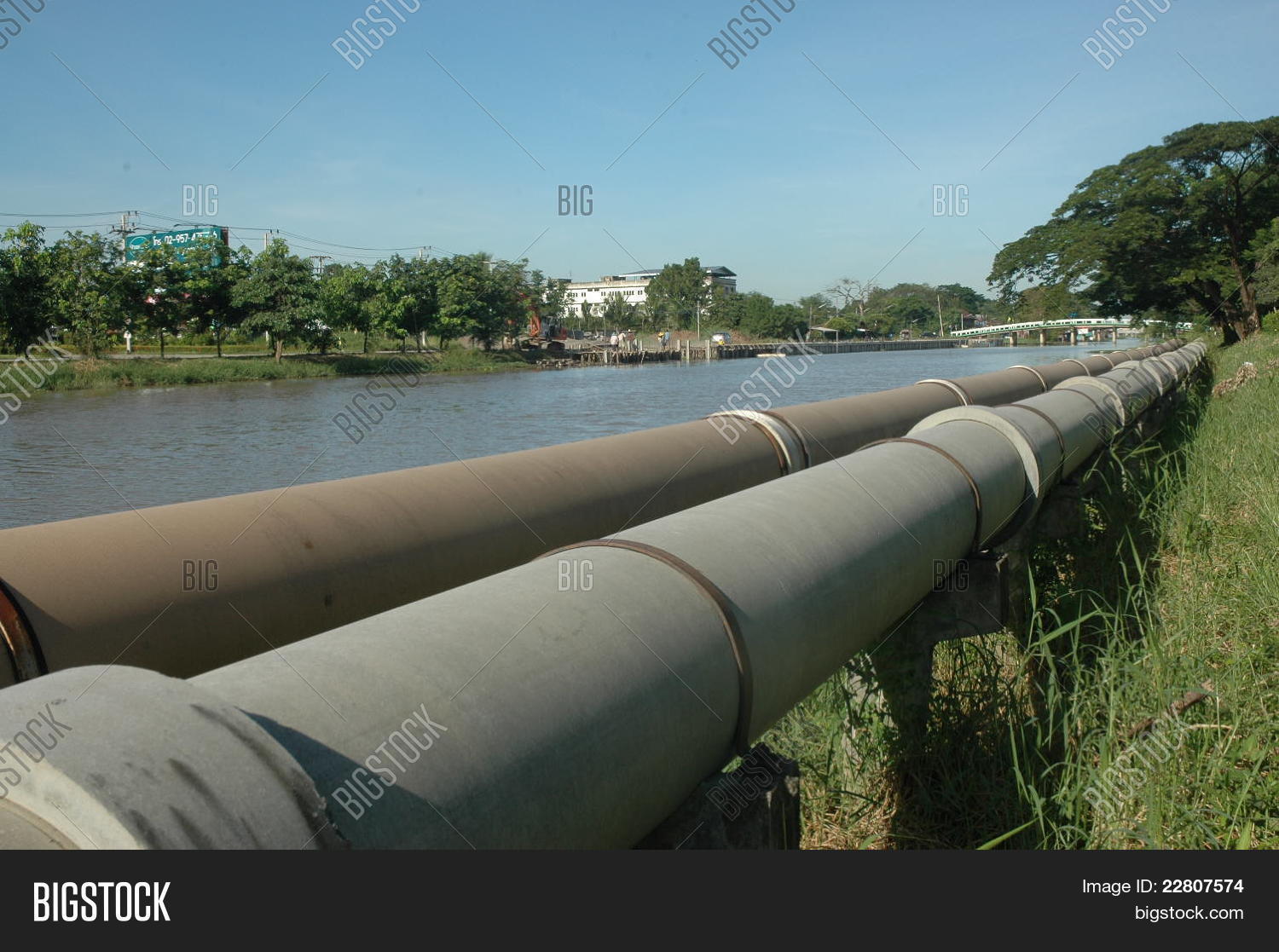 Natural Gas Pipe Line Image & Photo (Free Trial) | Bigstock