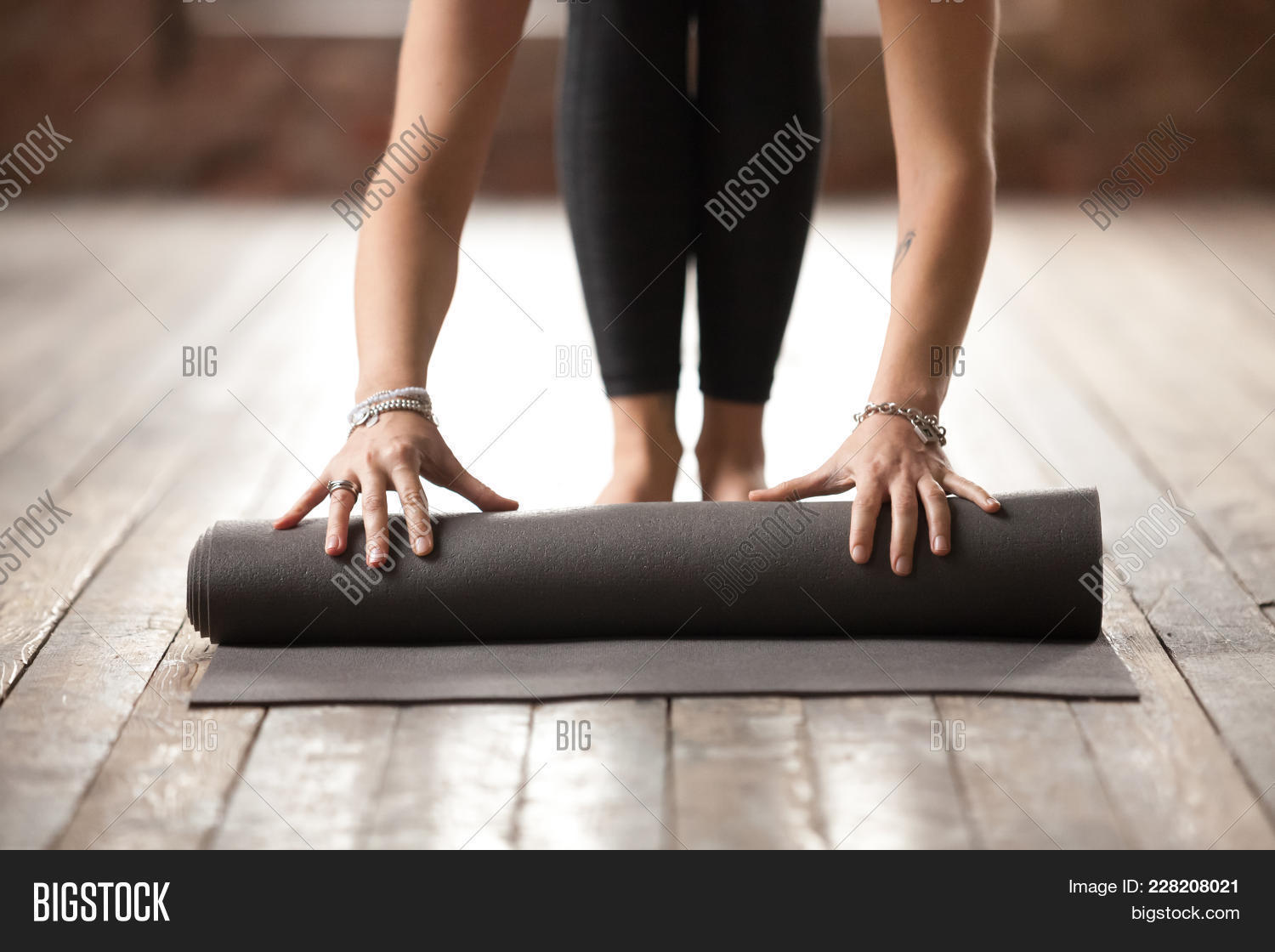 Young Woman Rolling Image & Photo (Free Trial) | Bigstock