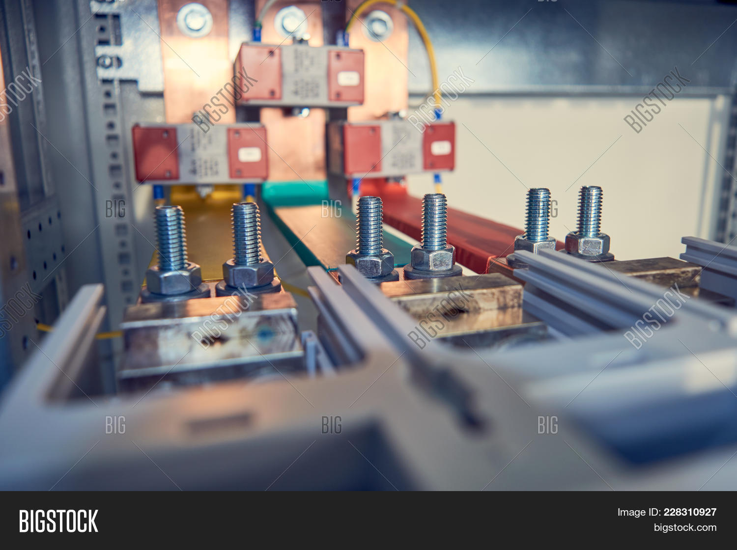 Electric Busbars Image & Photo (Free Trial) | Bigstock
