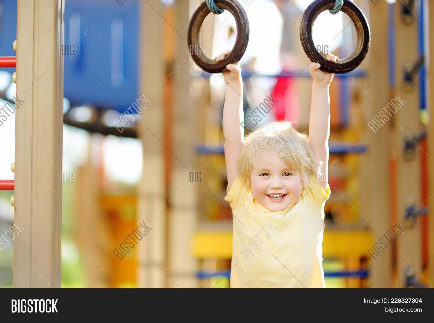 Little Boy Having Fun Image & Photo (Free Trial) | Bigstock