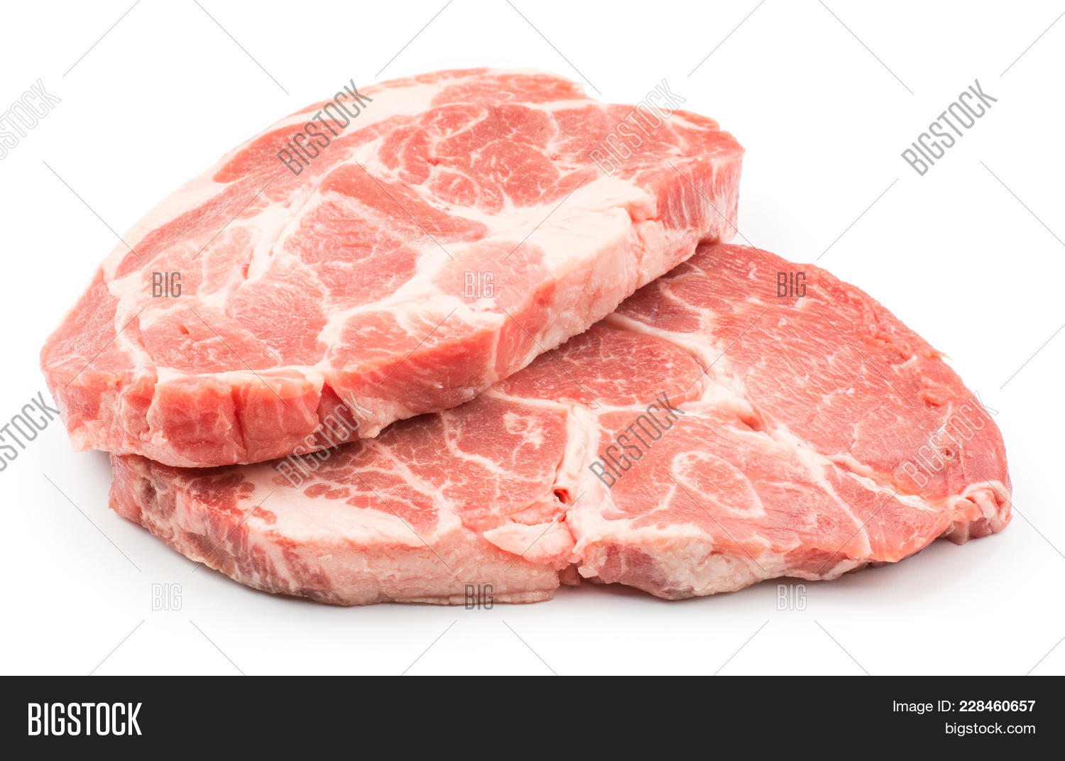 Raw Pork Neck Meat Image & Photo (Free Trial) | Bigstock