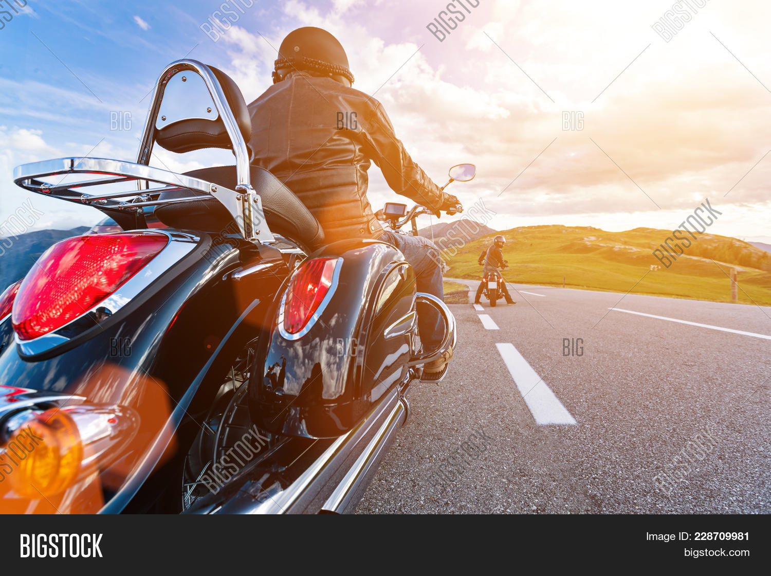 Motorcycle Driver Image & Photo (Free Trial) | Bigstock