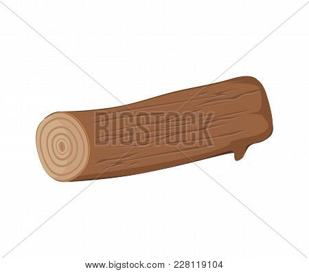 Wood Log Isolated. Vector & Photo (Free Trial) | Bigstock