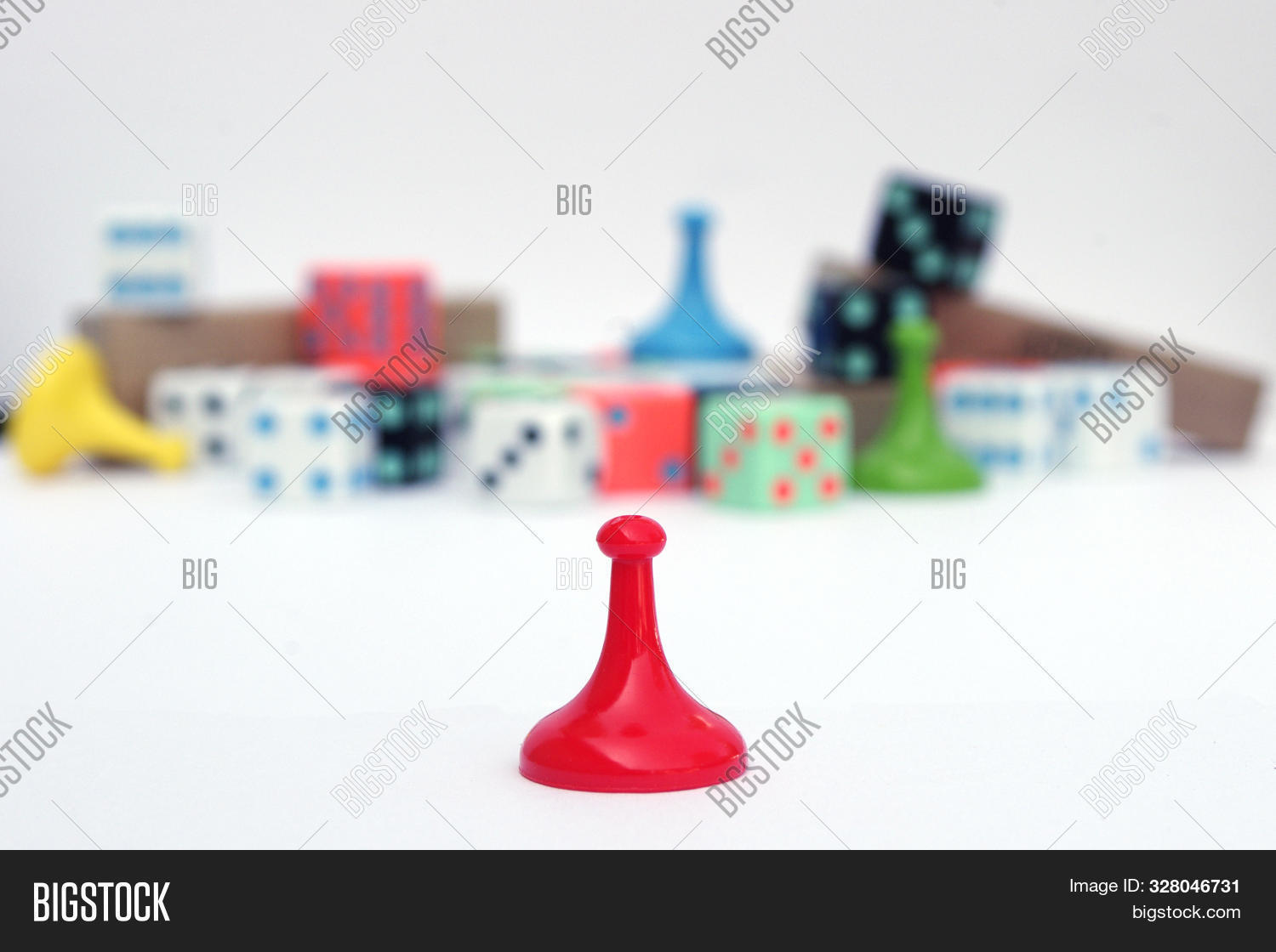 Red Board Game Mover Image & Photo (Free Trial) | Bigstock