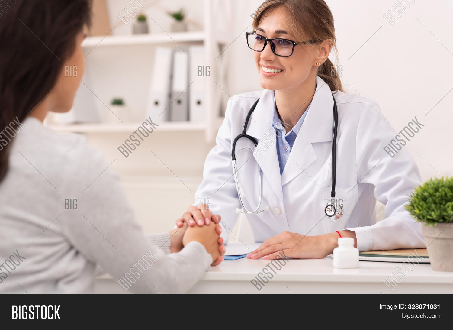 Positive Doctor Woman Image & Photo (Free Trial) | Bigstock