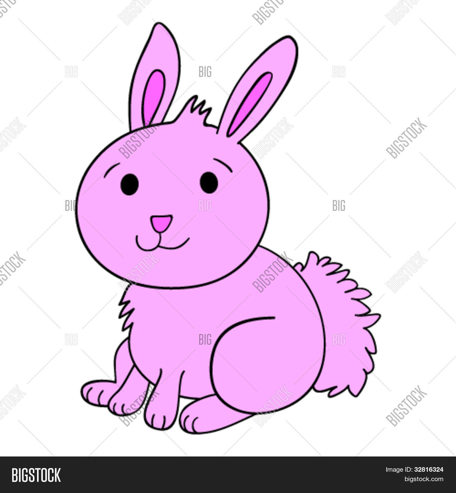 Vector Cute Pink Vector & Photo (Free Trial) | Bigstock