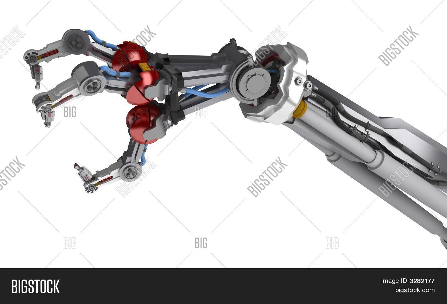 3 Finger Robotic Arm Image & Photo (Free Trial) | Bigstock