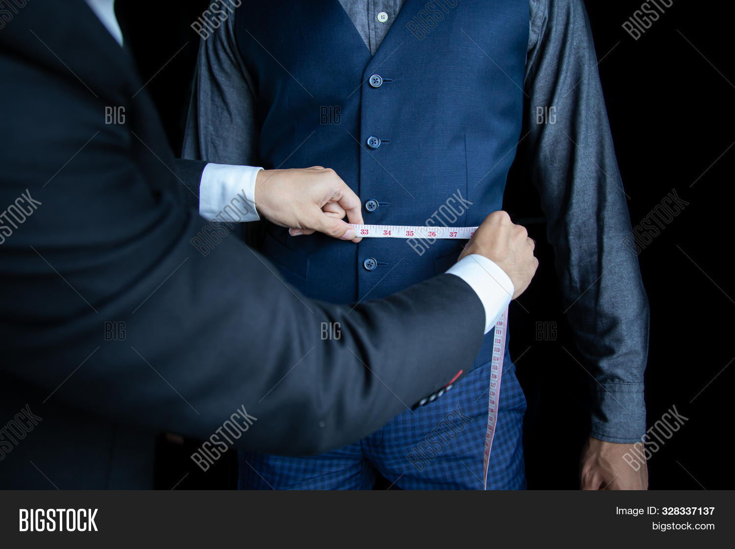 Dressmaker Using Tape Image & Photo (Free Trial) | Bigstock