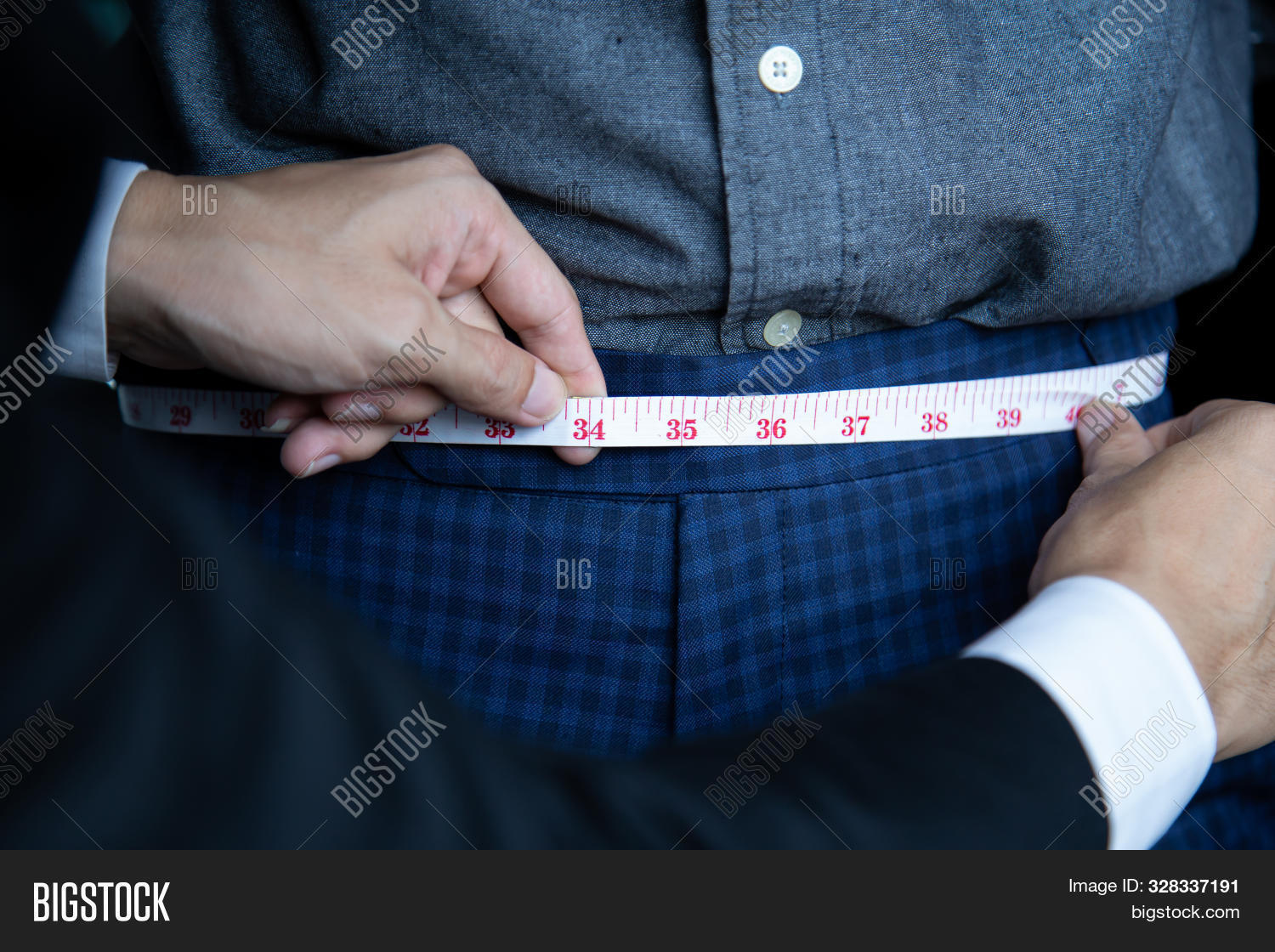 Dressmaker Using Tape Image & Photo (Free Trial) | Bigstock
