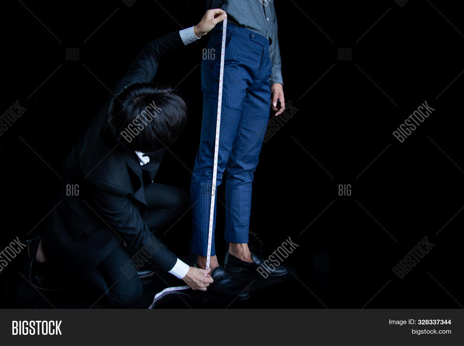 Dressmaker Using Tape Image & Photo (Free Trial) | Bigstock