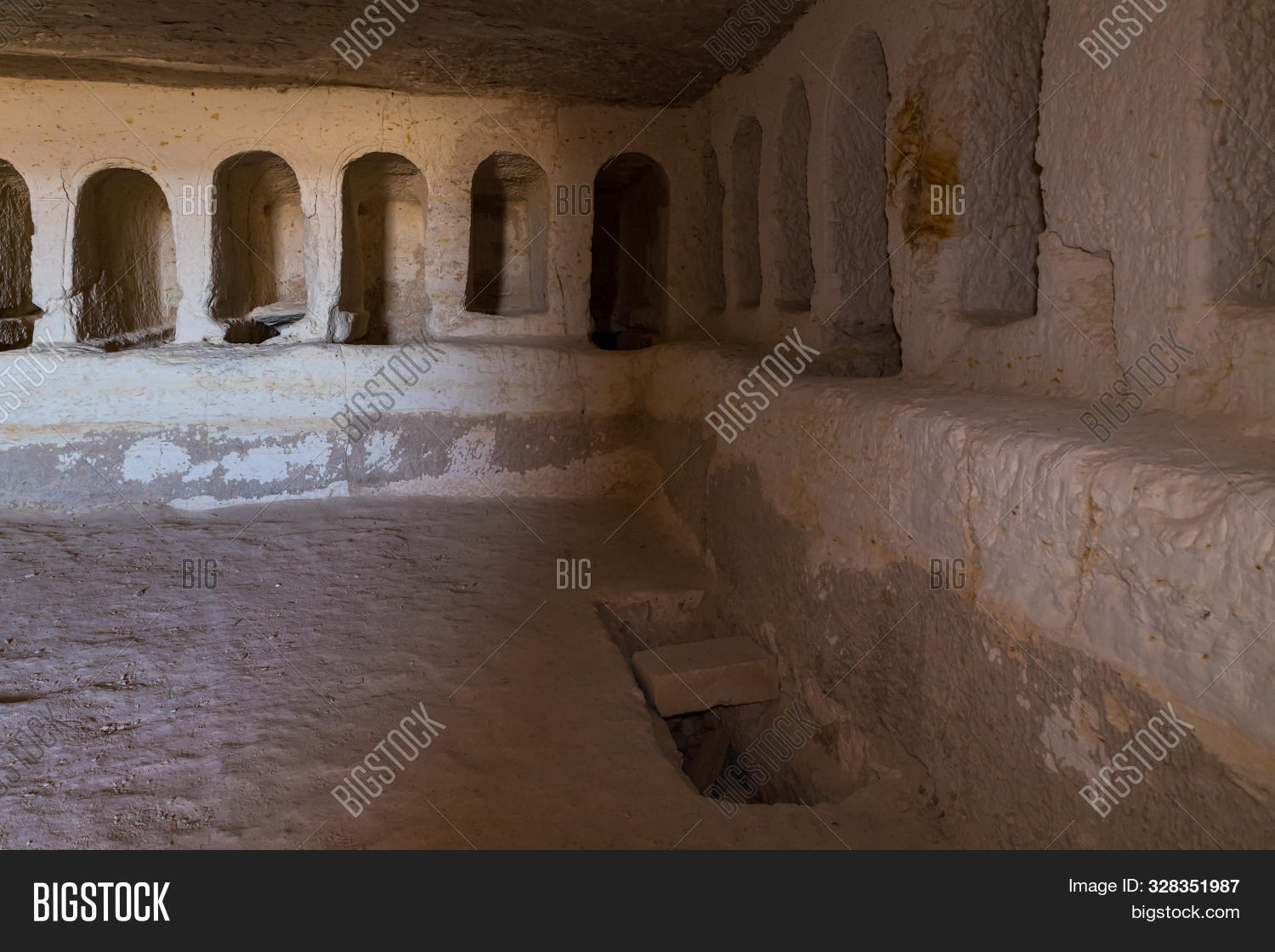 Interior Empty Graves Image & Photo (Free Trial) | Bigstock
