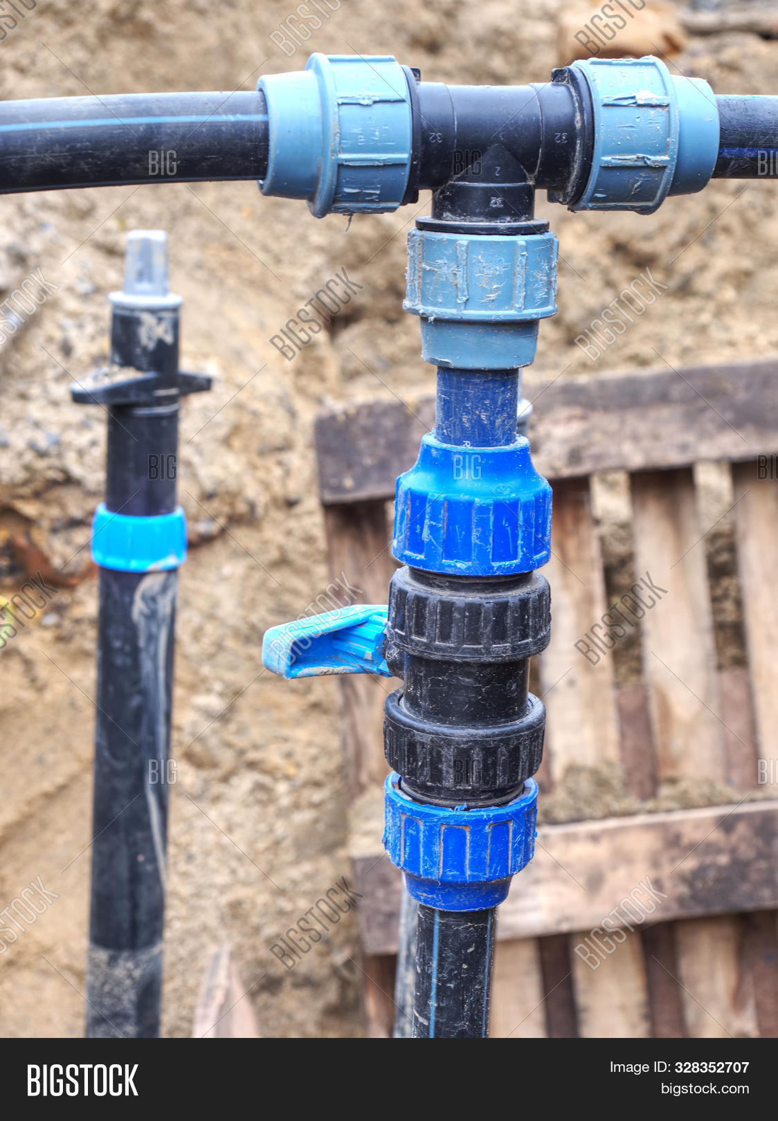 Three Way Joint Pvc Image & Photo (Free Trial) | Bigstock