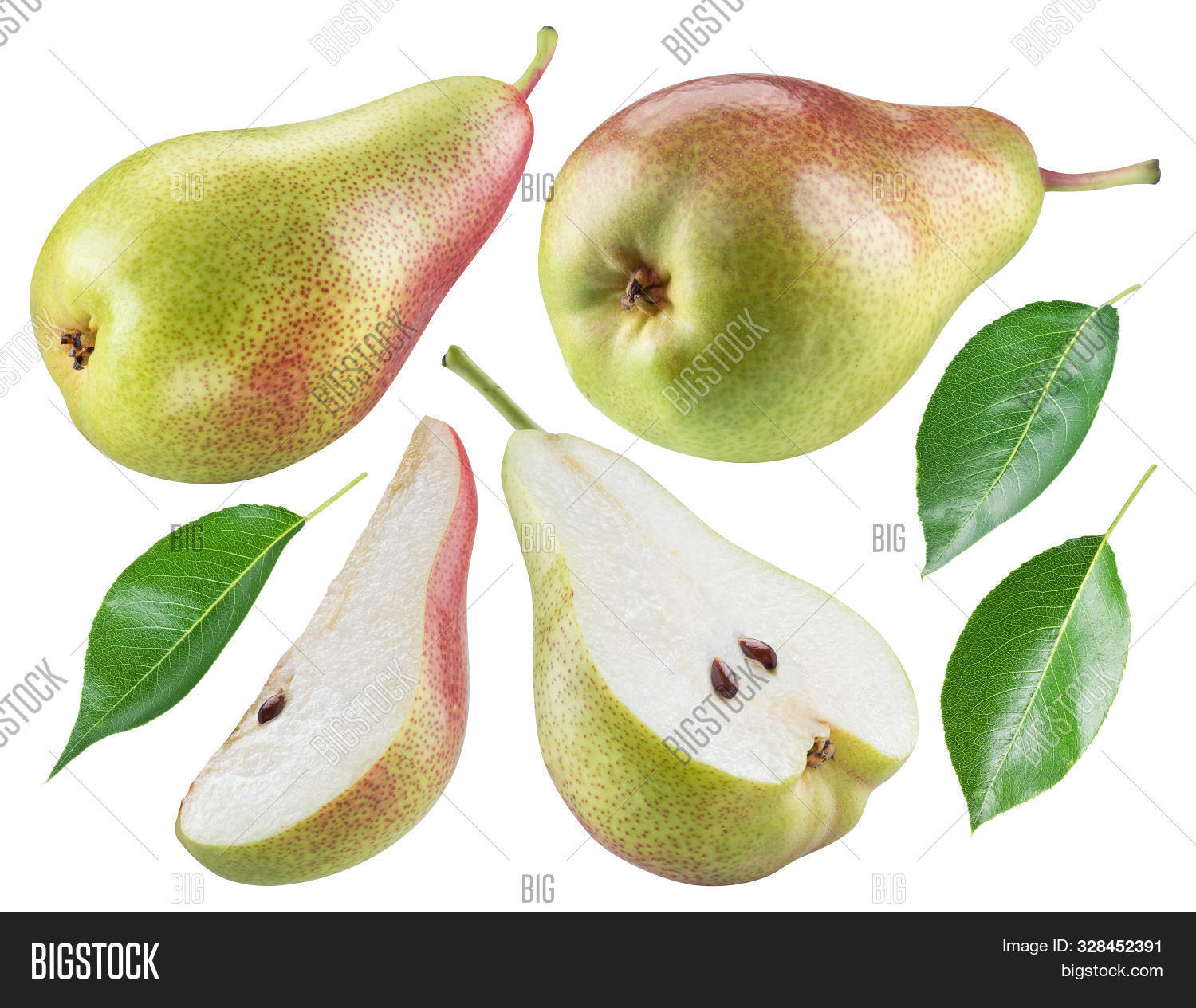 Ripe Pear, Half Pear Image & Photo (Free Trial) | Bigstock