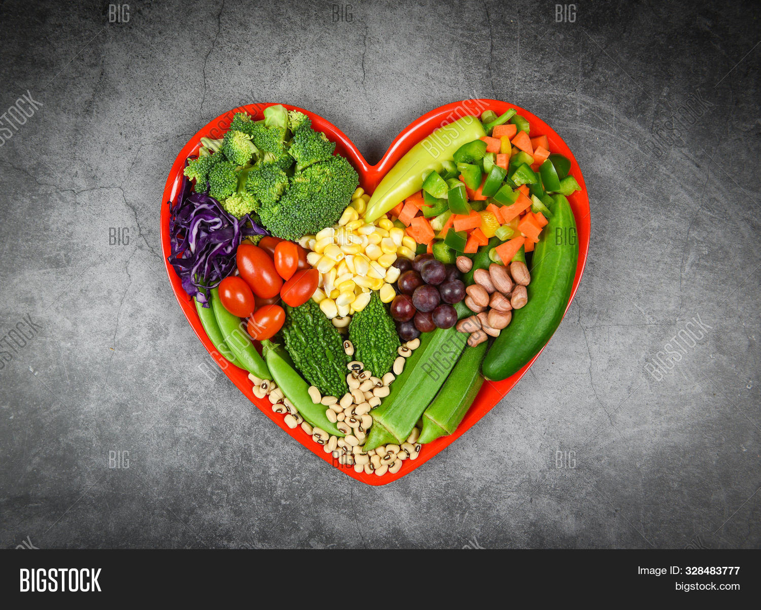 Healthy Food Selection Image & Photo (Free Trial) | Bigstock