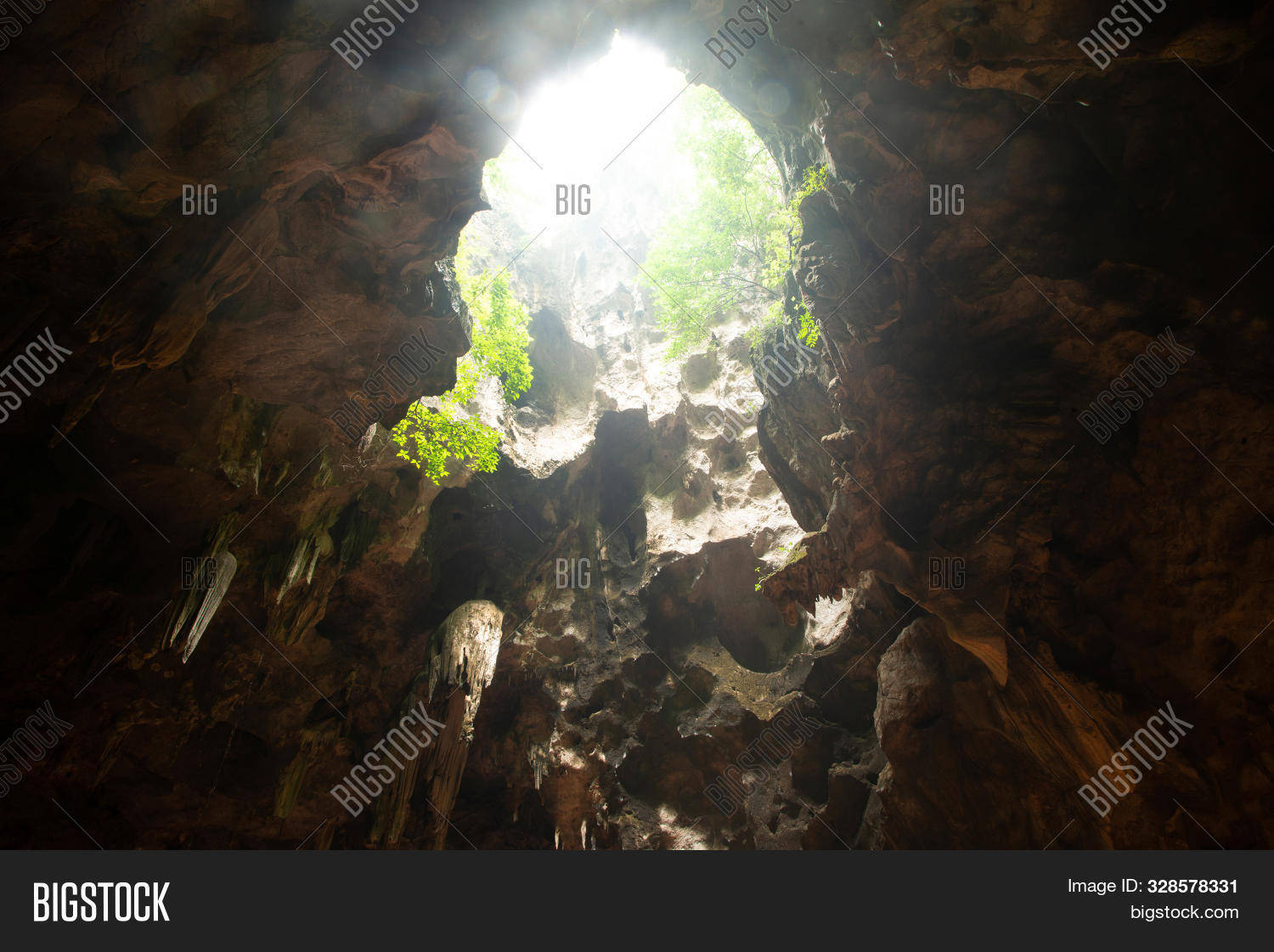 Light Box Ceiling Cave Image & Photo (Free Trial) | Bigstock