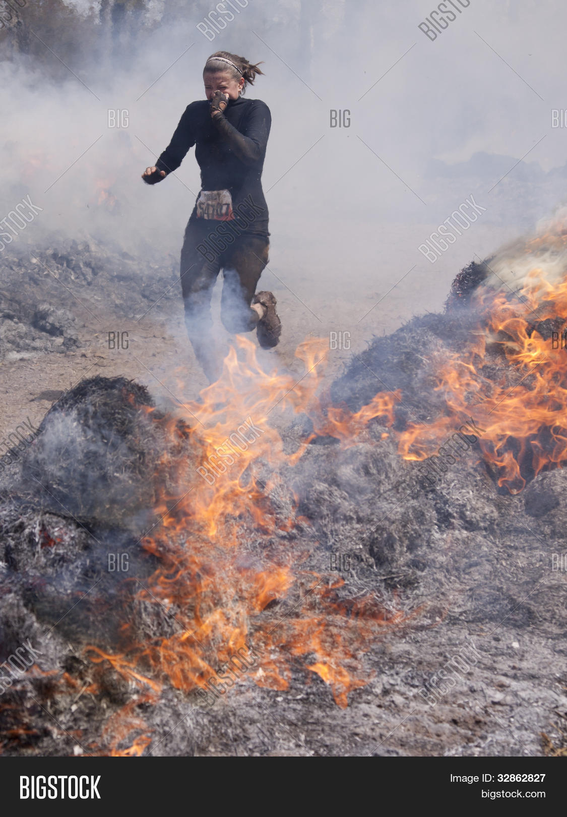 Tough Mudder Fire Obstacle