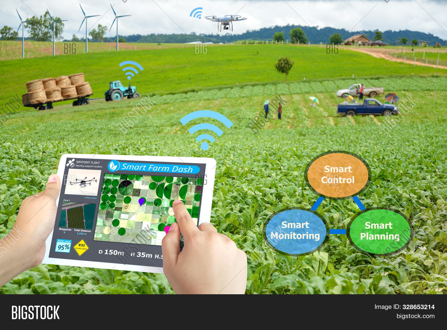 Smart Farming, Hi-tech Image & Photo (Free Trial) | Bigstock
