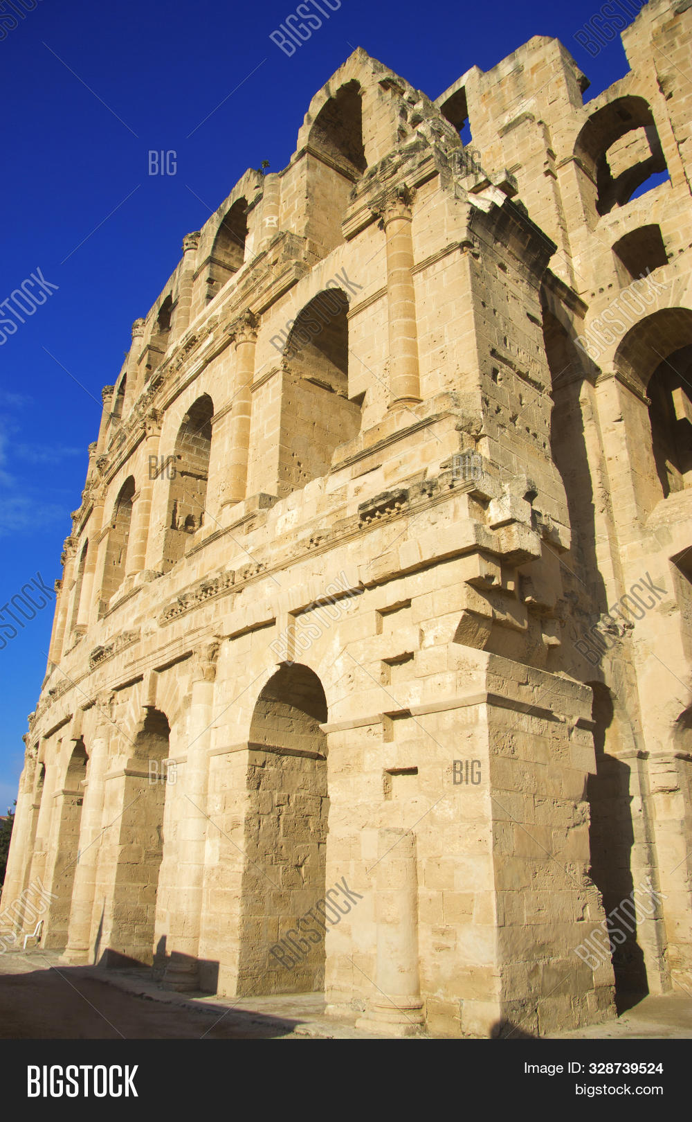 Coliseum El Jem Image & Photo (Free Trial) | Bigstock