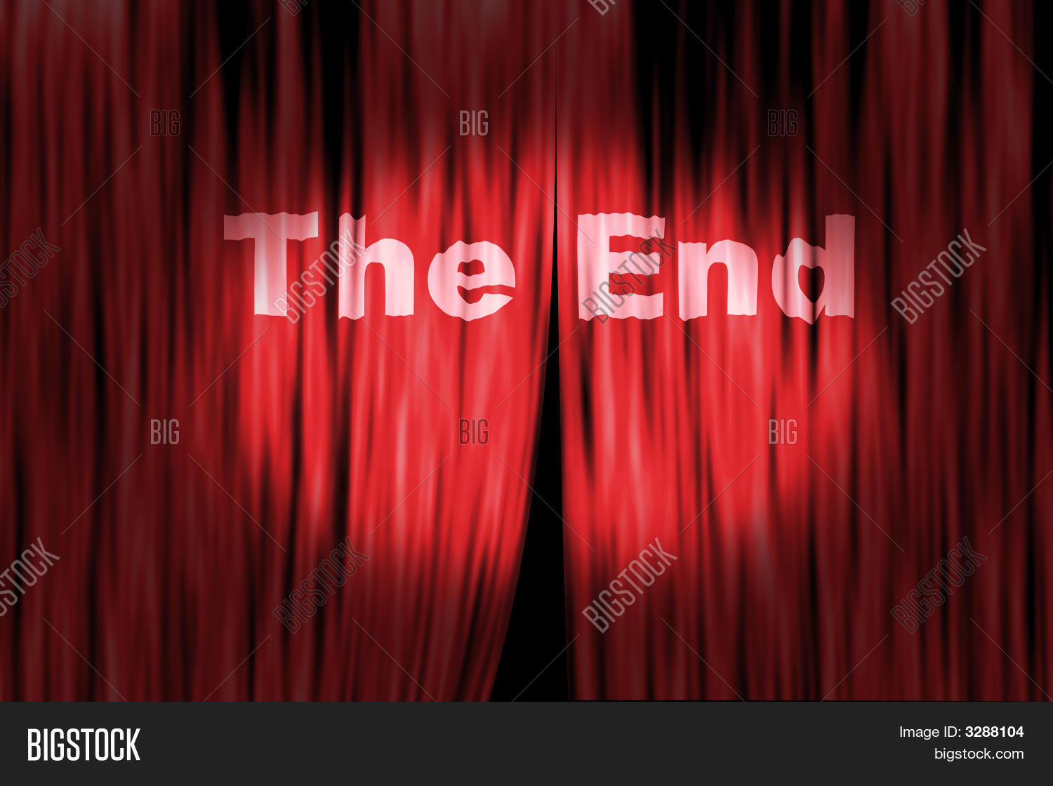 End Theater Curtain Image & Photo (Free Trial) | Bigstock